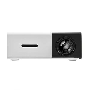 phone projector high peak mini space black mini stylish home theater portable led projector projectors multimedia player us plug black white (black and white)