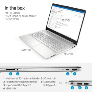 HP 2023 Newest 15.6’’ FHD Screen Laptop, Quad Core Intel i5-1135G7 (Beat i7-1065G7,Upto 4.2GHz), Iris Xe Graphics, 16GB RAM, 1TB SSD, HD Webcam, WiFi 6, 9+ Hours Battery, Winows 11+Marxsolcables