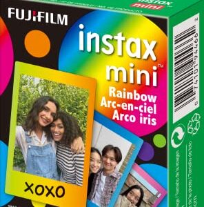 Fujifilm Instax Mini Rainbow Film - 10 Exposures & Instax Mini Blue Marble Film - 10 Exposures & Instax Mini Mermaid Tail Film - 10 Exposures