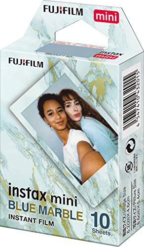 Fujifilm Instax Mini Rainbow Film - 10 Exposures & Instax Mini Blue Marble Film - 10 Exposures & Instax Mini Mermaid Tail Film - 10 Exposures