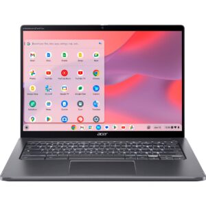 Acer Chromebook Spin 714 14" Touchscreen FHD+ 2-in-1 Laptop, 13th Gen Intel 10-Core i5-1335U (Beat i7-1270P), 8GB LPDDR4X RAM, 256GB PCIe SSD, WiFi 6, Bluetooth 5.2, Backlit Keyboard, Chrome OS, BROAG