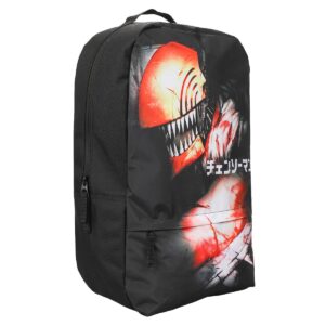 Bioworld Chainsaw Man Denji Black Laptop Backpack