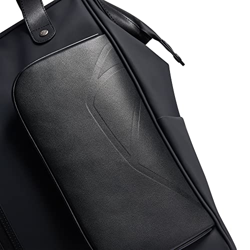 PEUGEOT Voyages Backpack Tote, Black, 16 Inch Laptop Sleeve