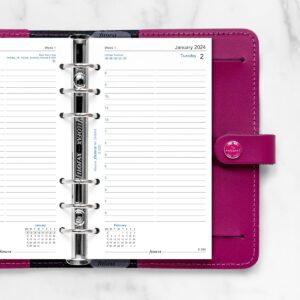 Filofax Personal day per page English appointments diary - 2024