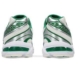 ASICS Gel-1130 Sneakers, Cream/Kale, White, Green, 5 US Women/4 US Men