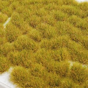 190 Pcs Static Grass Model Grass Tufts Railway Artificial Grass Miniature Grass Tuft Terrain Kit for DIY Model Railway Fairy Garden Diorama Scenery (Set A)