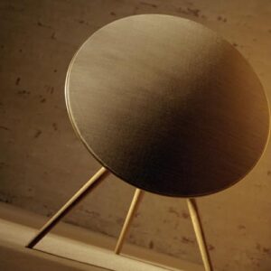 Bang & Olufsen Beosound A9 (5th Generation) - Iconic and Powerful Multiroom WiFi and Bluetooth Home Speaker with Active Room Compensation, Black Anthracite