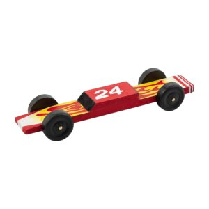 DIY Pinewood Derby Car Kit, Makes 6