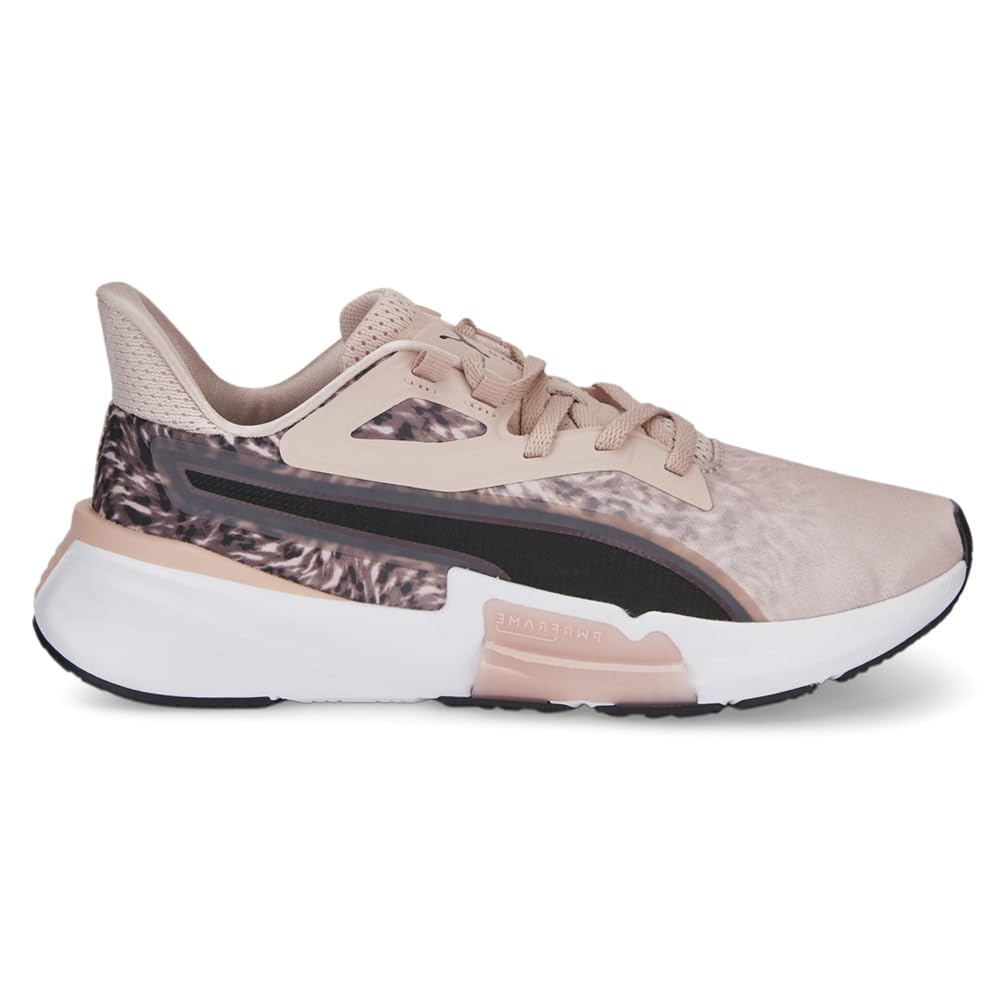 Puma Womens Pwrframe Safari Glam Training Sneakers Shoes - Pink - Size 8.5 M