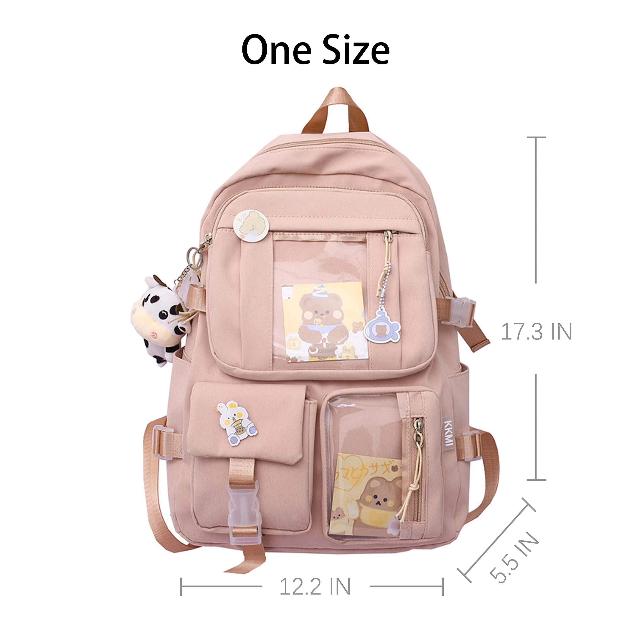 kvcezxu Cool Backpack for Girls Cute Fashion Travel Backpacks Bookbag School College Students Backpack Durable Backpack Cool-Pink