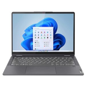 lenovo 2023 ideapad flex5 14” wuxga ips touch 2-in-1 laptop 10-core intel i5-1235u iris xe graphics 16gb lpddr4 512gb nvme ssd thunderbolt4 wifi ax hdmi backlit kb fingerprint windows 11 pro w/re usb