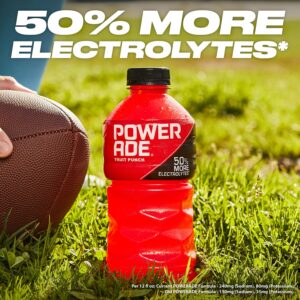 POWERADE Sports Drink Fruit Punch, 20 Ounce (Pack of 24)