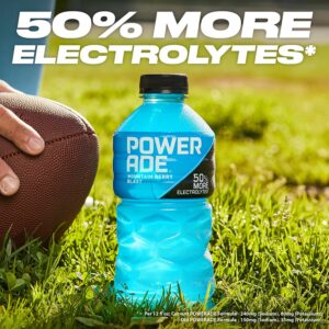 POWERADE Sports Drink Mountain Berry Blast, 20 Ounce (Pack of 24)