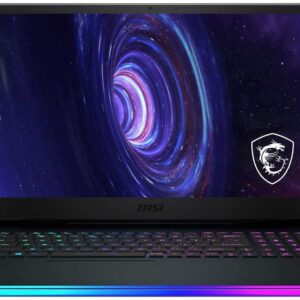 MSI GE76 Raider 17.3" FHD 144Hz Gaming Laptop - 12th Gen Intel Core i9-12900H up to 5.0 GHz Processor, 64GB RAM, 8TB (2 x 4TB) NVMe SSD, GeForce RTX 3060, Windows 10 Home, Titanium Blue