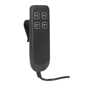 Remote Hand Control, 4 Button Hand Control Handset with 5Pin Connection, Professional Electric Sofa Remote Hand Control for Lift Chair Power Recliner