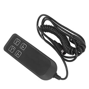 Remote Hand Control, 4 Button Hand Control Handset with 5Pin Connection, Professional Electric Sofa Remote Hand Control for Lift Chair Power Recliner