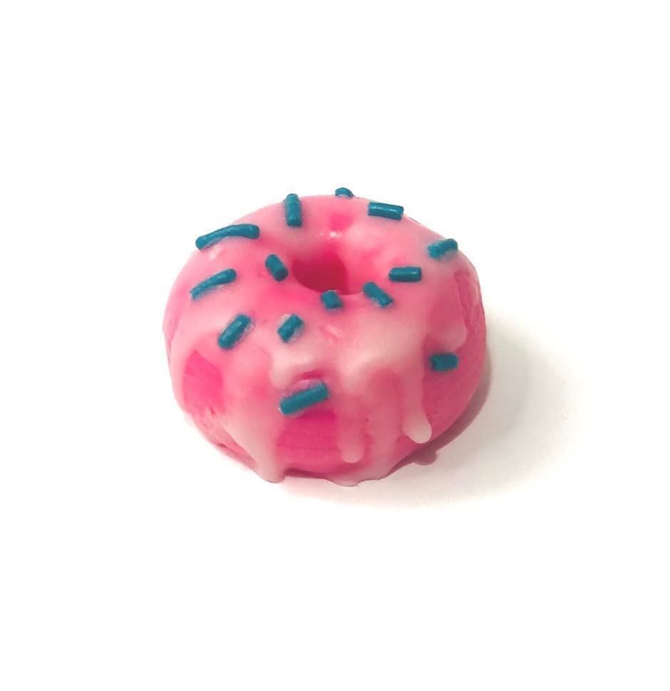 Shaped Wax Melts - Vanilla Donut, Easter Gift, Handmade Wax Melts, Home Fragrance,Gift, Donut Shaped Wax, Strong Fragrance, Realistic, Strong, Sea Foam Soaps & Scents (Small-Gift Box)