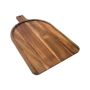 Ironwood Charcuterie Board With Handle, Acacia Wood