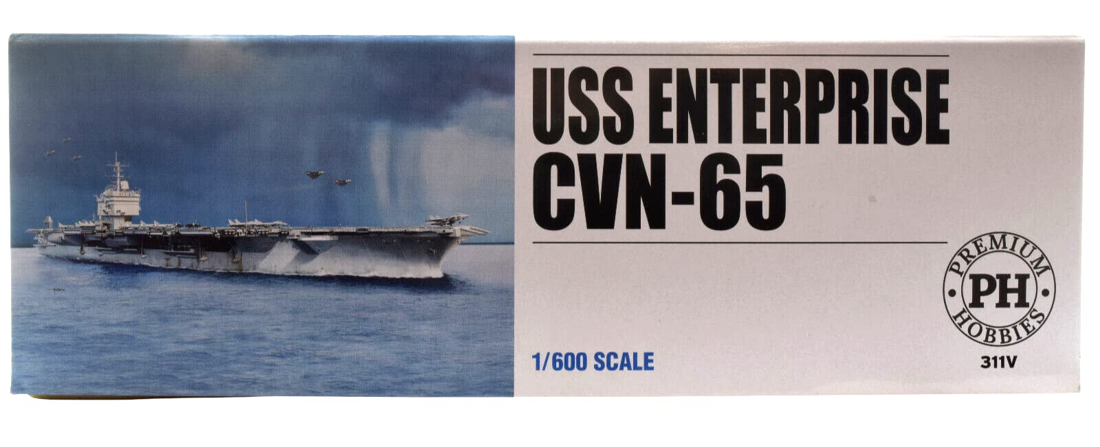 Premium Hobbies USS Enterprise CVN-65 1:600 Model Aircraft Carrier Kit 311V