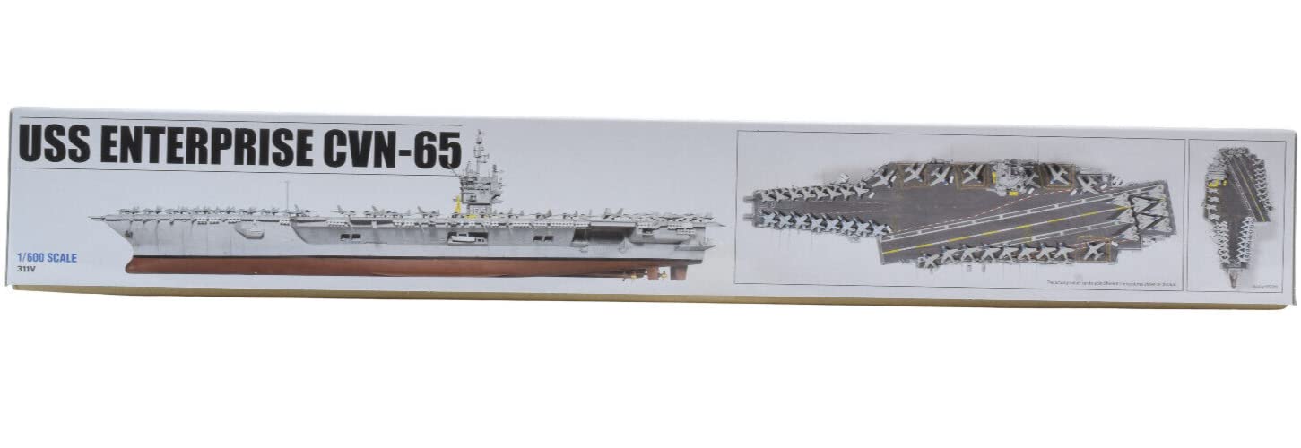 Premium Hobbies USS Enterprise CVN-65 1:600 Model Aircraft Carrier Kit 311V