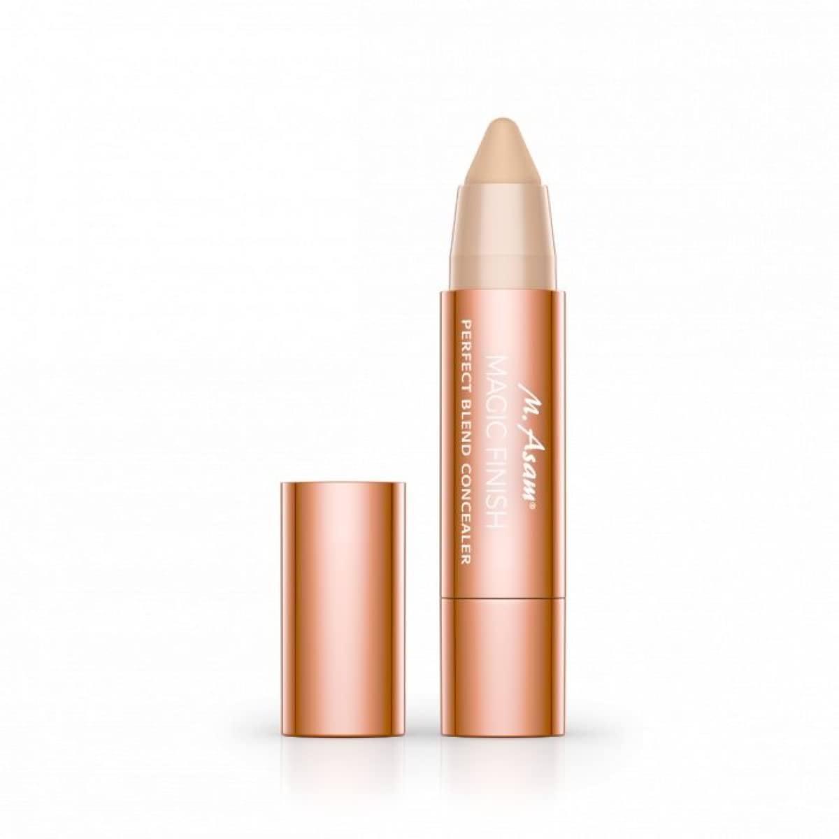 M. Asam Magic Finish Perfect Blend Concealer Nude, hides dark circles, irregularities & small imperfections with ease, make-up also ideal for contouring, buildable coverage, with bisabolol, 0.10 Oz