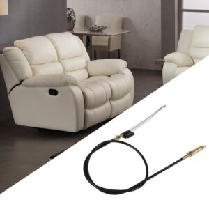 Acouto Replacement Couch Chair Sofa Recliner Handle Cable with S Hook and Exposed Spring Cable for Recliner Sofa Reclining Chair Replacement 80cm and Handle Chairs Parts Lazyboy