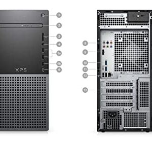 Dell XPS 8950 Desktop (2022) | Core i9-2TB HDD + 1TB SSD - 64GB RAM - 3060 Ti | 16 Cores @ 5.2 GHz - 12th Gen CPU - 8GB GDDR6 Win 11 Home (Renewed)