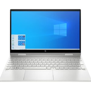 HP Newest Envy x360 15.6" FHD IPS Touchscreen Premium 2-in-1 Business Laptop, 11th Gen Intel Quad-Core i5-1135G7 Upto 4.2GHz, 8GB RAM, 2TB PCIe SSD, Backlit Keyboard, Windows 10 Pro + HDMI Cable