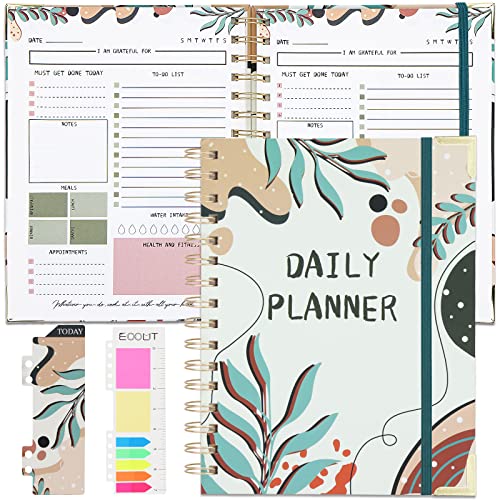 EOOUT To Do List Notebook Daily Planner Journal Undated Simplified Easily Organizes Daily Tasks And Office Supplies Notepad Checklist Notebook For Women