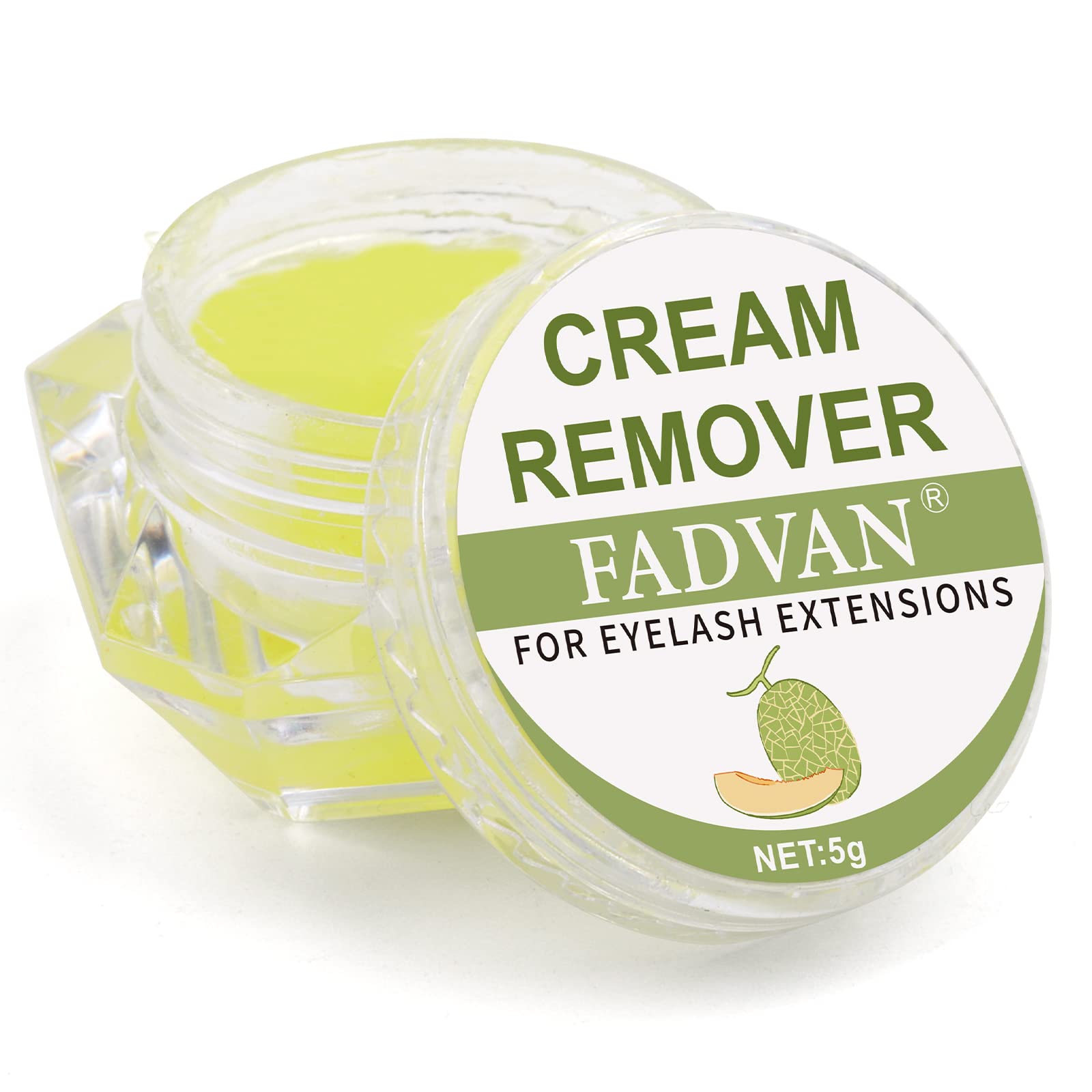 Eyelash Extension Remover Cream - Lash Extension Remover Cream with Low Irritating for Sensitive Skin - Quick Dissolve - Eyelash Extensions Glue Remover