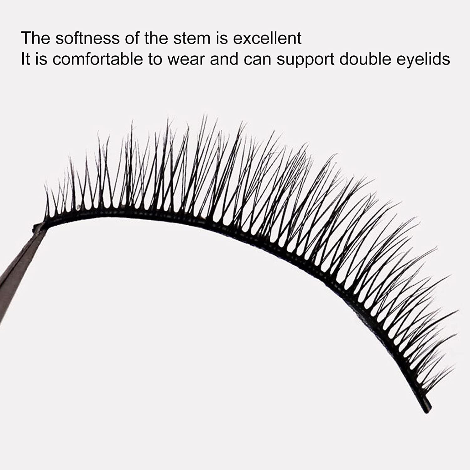 5Pcs False Eyelashes 8mm Short Fake Mink Lashes Enlarge Eyes Natural Perfect Fitting Artificial Fiber Extensions Eye Lashes Fake Lashes, Women's Make Up Tools 5Pcs False Eyelashes 8mm Short Fake Mink Lashes Enlarge Eyes Natural Perfect Fitting Artificial