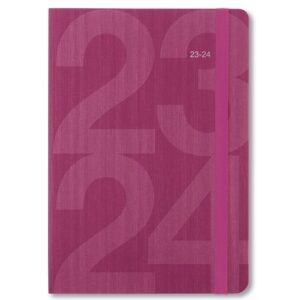 Letts Block A5 week to view 23.24 academic diary - pink