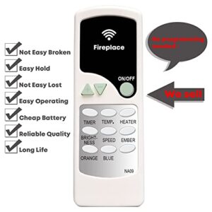 Replacement for Napoleon Fireplace Heater Remote Control NEFBD50HE NEFBD60HE