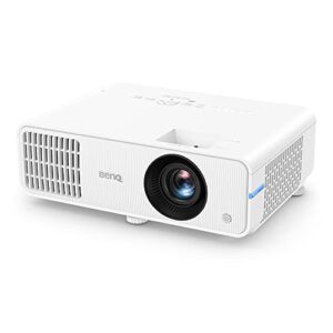 benq wxga led business projector (lw550), dlp, 1280x800, 3000 lm, 20000:1 high contrast ratio, dual hdmi ports, 2d keystone, instant on/off, simple setup, smarteco technology