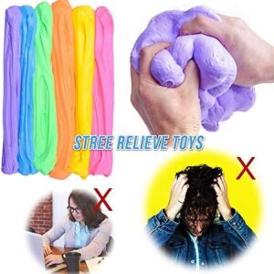 KMBTQRE Butter Slime Kit Two-Toned 9 Packed for Girl Boys Party Favors Toys, Stocking Stuffers for Kids 6 7 8 9 10 11 12 Years Old