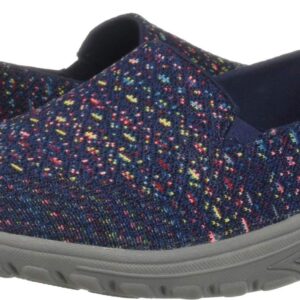 Skechers Women's, Relaxed Fit: Reggae Fest - Wicker Slip-On - Wide Width Navy 10 W