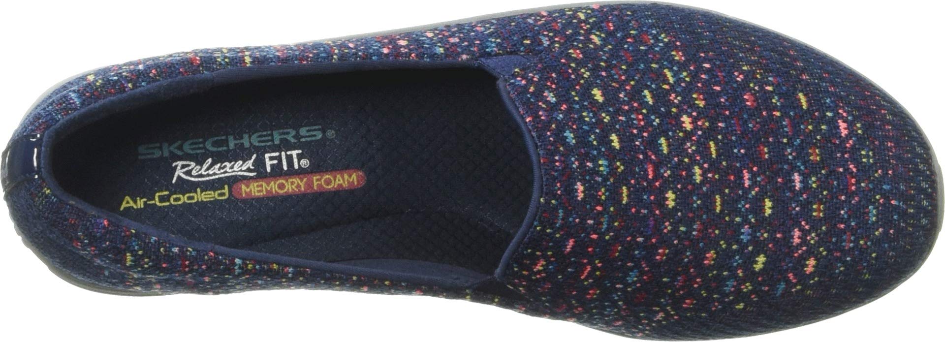 Skechers Women's, Relaxed Fit: Reggae Fest - Wicker Slip-On - Wide Width Navy 10 W