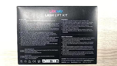 Libeauty Lash Lift Kit with New Glue Balm Lash Perm Kit Korea for Eyelash Curling and Brow Lamination Complete Tools DIY Set Easy for Beginner Use at Salon & Home (Pink)