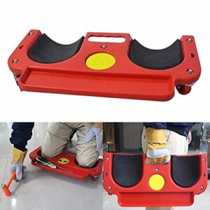 DNYSYSJ 360° Rolling Knee Creeper Knee Pad for Floor Job,Knee Seat w/Wheel Roller Knee Cushion,Knee Creeper for Gardening Weeding Woodwork