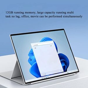 Bewinner 12.3In Laptop,3K Touch Screen 2880x1920 Resolution with Magnetic Keyboard Computers,Dual Band 2.4GHz 5GHz WiFi, BT12GB Laptop Computer for Windows11