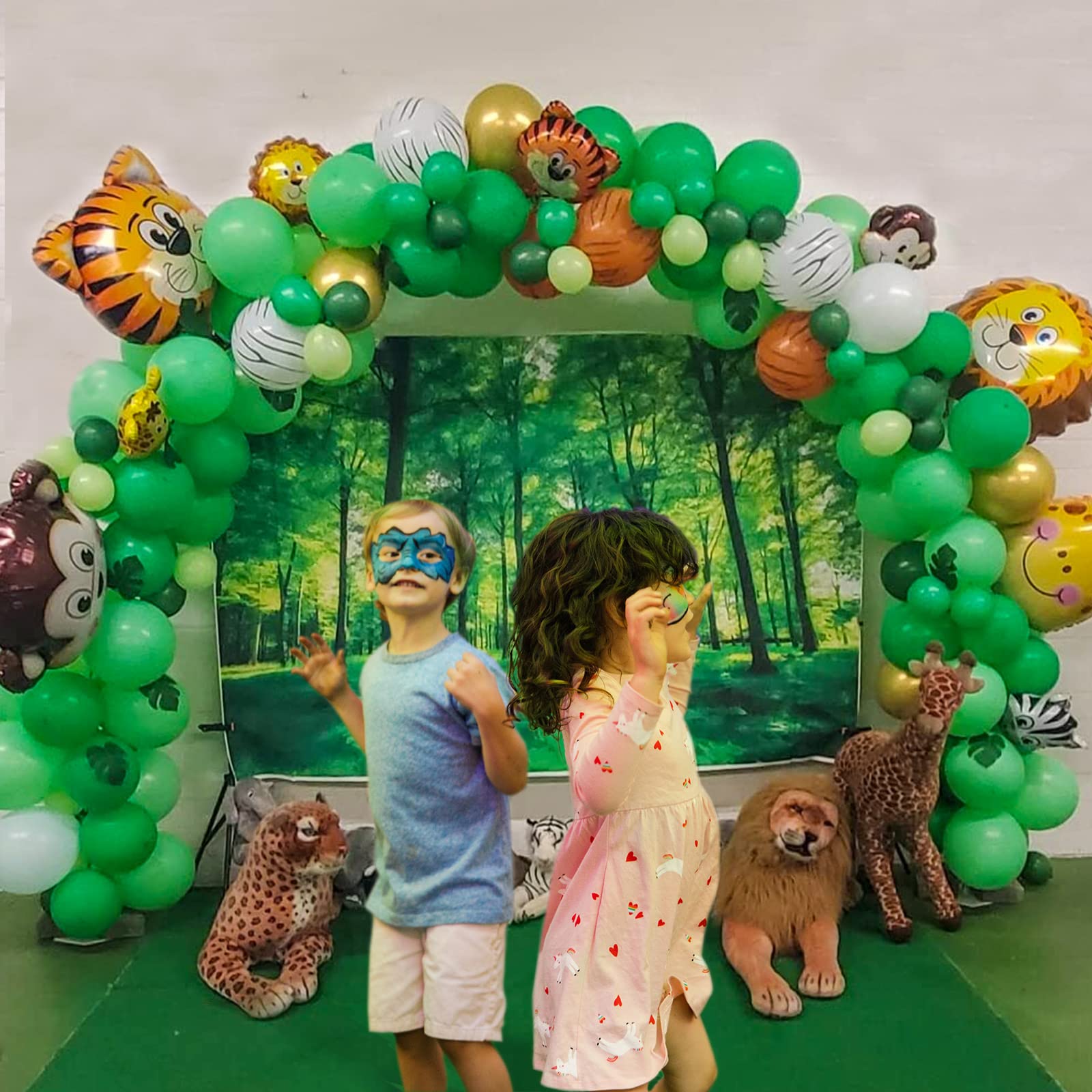 200pcs 5 Inch Dark Green Balloons, Small Mini Latex Balloons for Party Birthday Baby Shower Anniversary Festival Arch Garland Decoration (Dark Green)