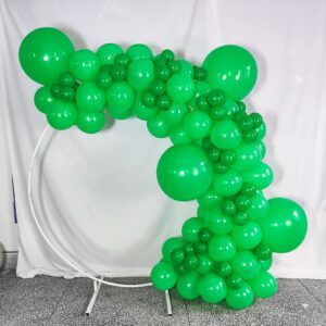 200pcs 5 Inch Dark Green Balloons, Small Mini Latex Balloons for Party Birthday Baby Shower Anniversary Festival Arch Garland Decoration (Dark Green)