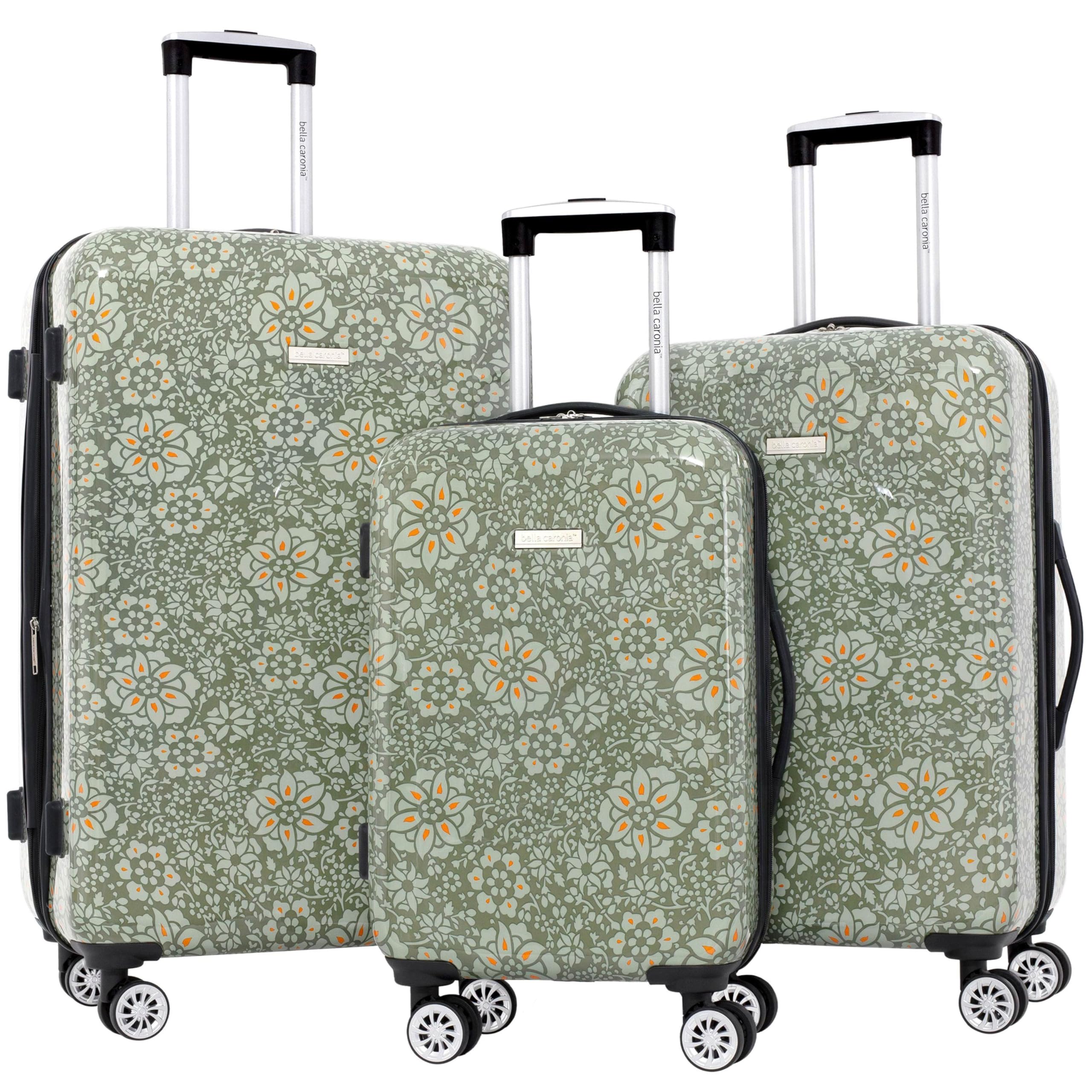 Travelers Club Bella Caronia Deluxe Luggage & Travel Set, Jamila, 3 Piece Set