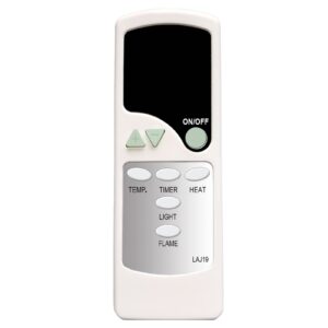 Replacement Remote Control for Valuxhome Matrix Decor Armanni 36(EF36),Armanni 42(EF42),Armanni 50(EF50),Armanni 60(EF60),Armanni 72(EF72),Armanni 84(EF84) Fireplace Heater