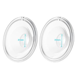 belmikal silicone 21mm flange compatible with momcozy/tsrete/kmaier wearable breast pump,shield/21mm flange insert replacement, use with wearable s9|s10|s12|s9 pro|s12 pro pump parts/accessories