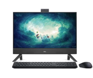 dell 2023 newest inspiron all-in-one computer, 23.8 inch fhd display, amd ryzen 5 5625u processor, 16gb ram, 512gb ssd, amd radeon graphics, bluetooth, wi-fi 6, windows 11 home