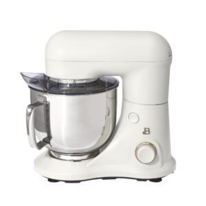 5.3qt capacity lightweight & powerful tilt-head stand mixer (white)