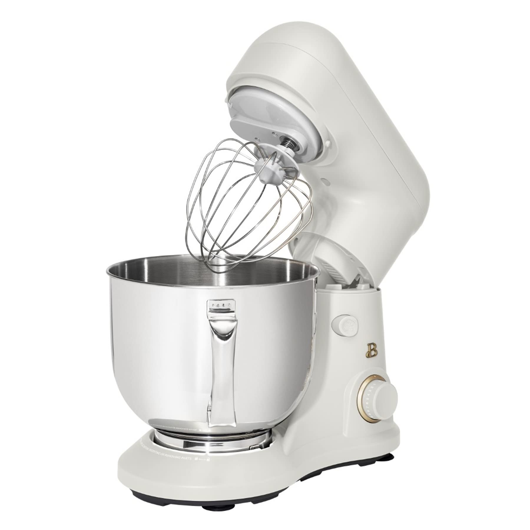 5.3QT Capacity Lightweight & Powerful Tilt-Head Stand Mixer (White)