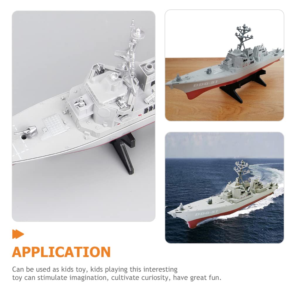 Zerodeko Kids Toys Kids Toys Kids Toys 1PC Toy Model, Plastic Model Toys, Static Finished Warship Destroyer Toys Boy Toys Boy Toys Boy Toys