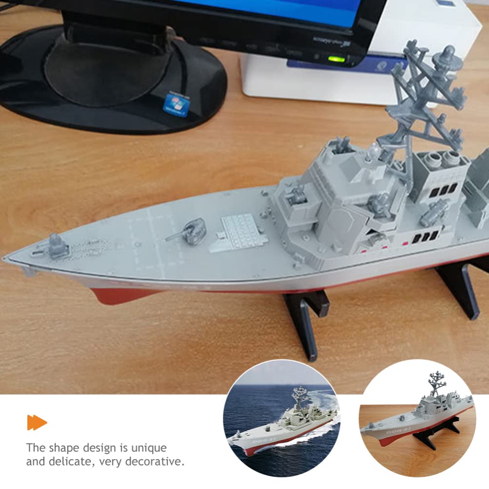 Zerodeko Kids Toys Kids Toys Kids Toys 1PC Toy Model, Plastic Model Toys, Static Finished Warship Destroyer Toys Boy Toys Boy Toys Boy Toys